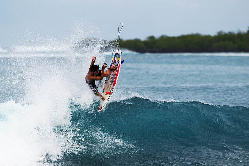 Right Foot Forward - Surfer