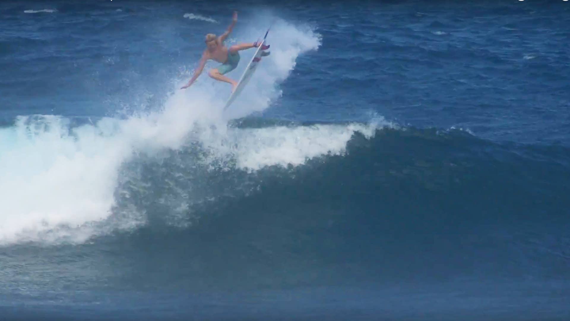 Noah Hill Flares at Home - Surfer