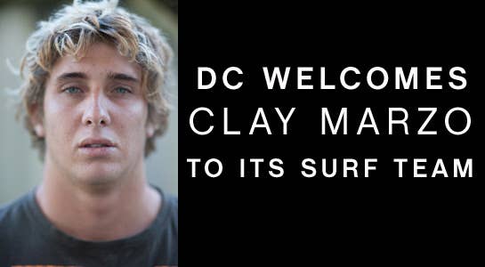 DC Welcomes Clay Marzo To Its Surf Team - Surfer