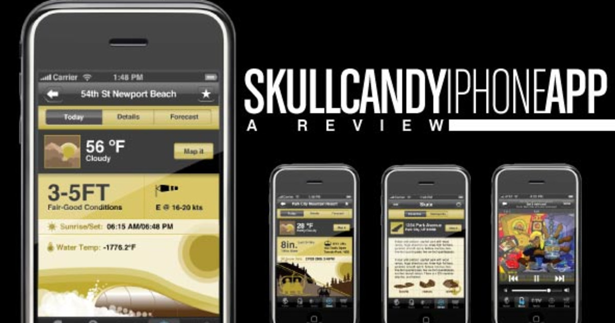 Skullcandy iPhone App: A Review - Surfer