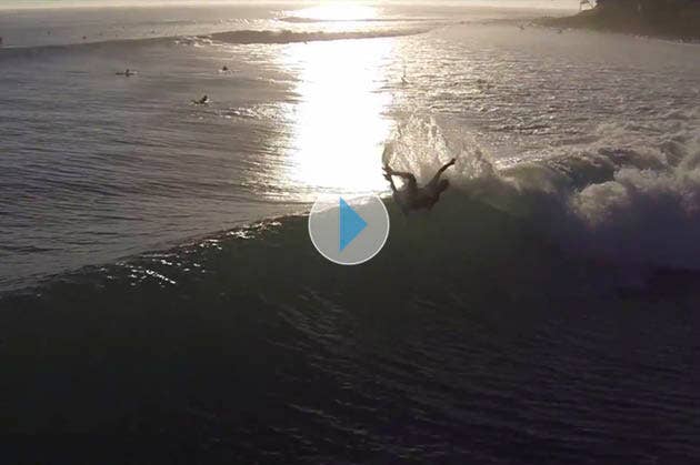 Video: Rincon From The Sky - Surfer