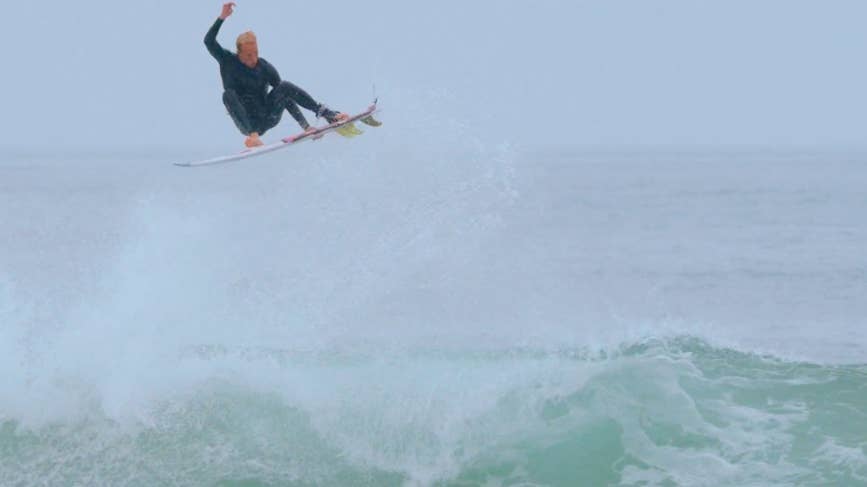 Jake Kelley Flies High - Surfer