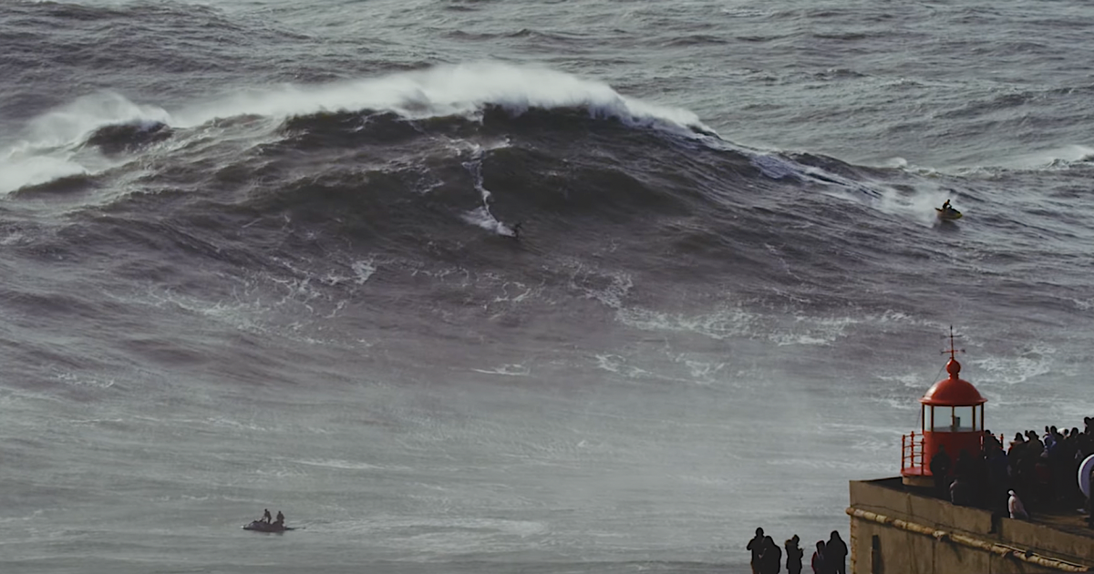 Was the 100 Foot Wave Surfed? A Semi-Scientific Breakdown (Clip) - Surfer