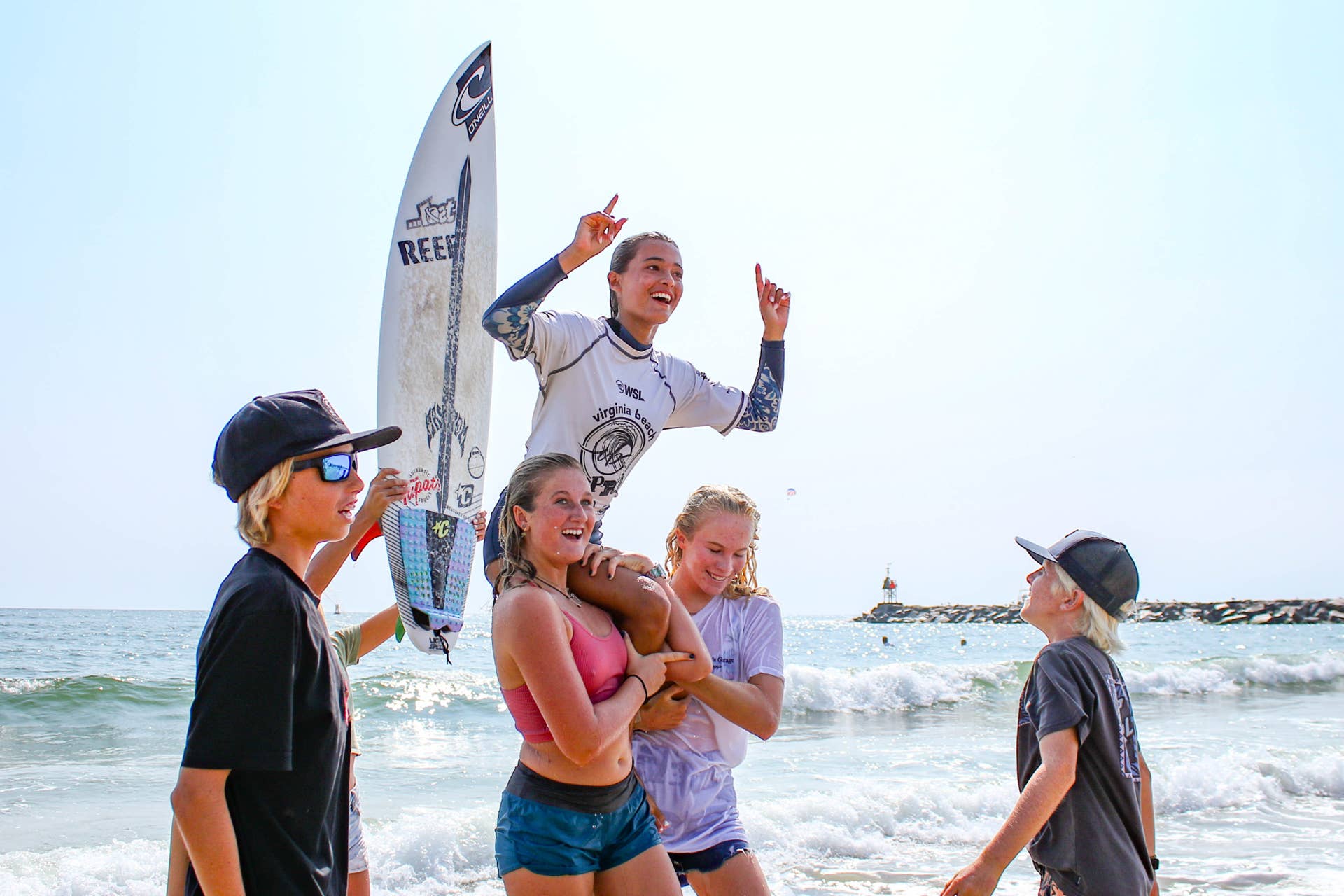 It's an East Coast Sweep at Virginia Beach Pro - Surfer