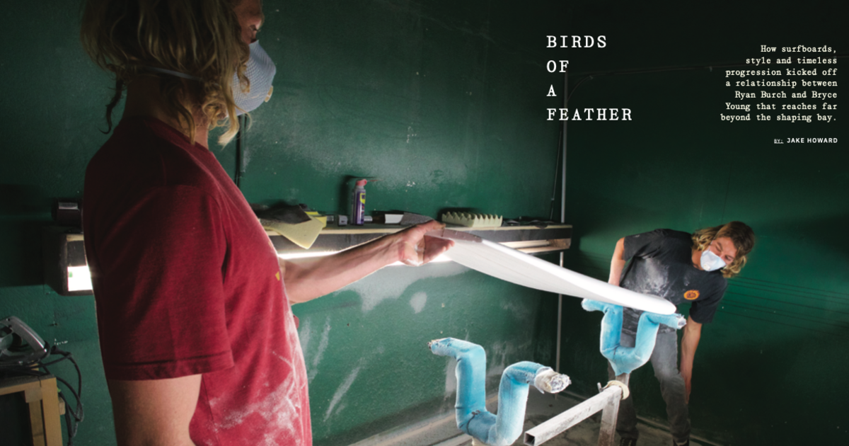 In the Magazine: Ryan Burch and Bryce Young on the Surfboard Connection ...