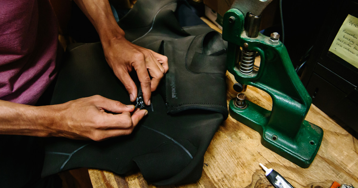 Patagonia Wetsuit Repair Tour Saves Over 300 Suits From Landfill - Surfer