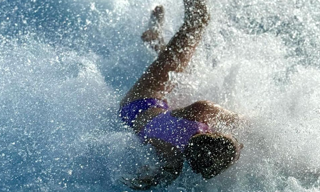 Former TV Star Ivanka Trump Wipes Out Badly While Surfing a Wave Pool ...