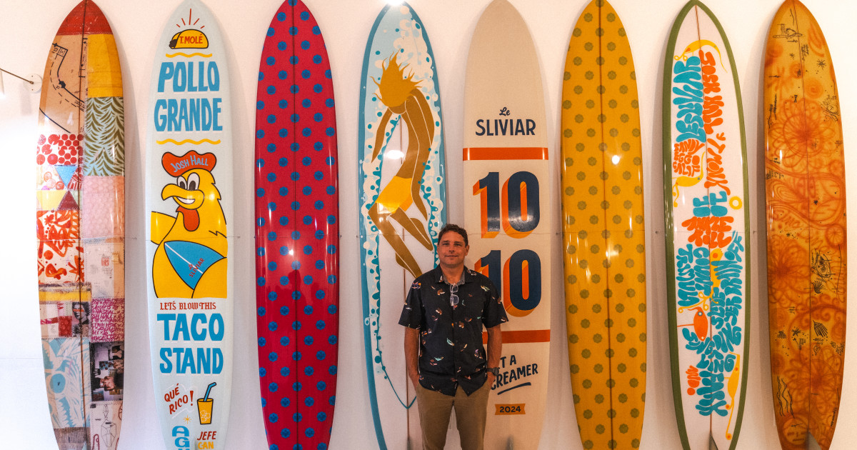 A Surfboard Made For Soaring By Josh Hall and Thomas Campbell - Surfer