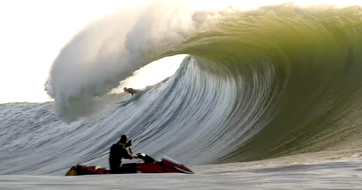 Warmup at Mavericks for “Once in a Lifetime Swell” (Video) - Surfer