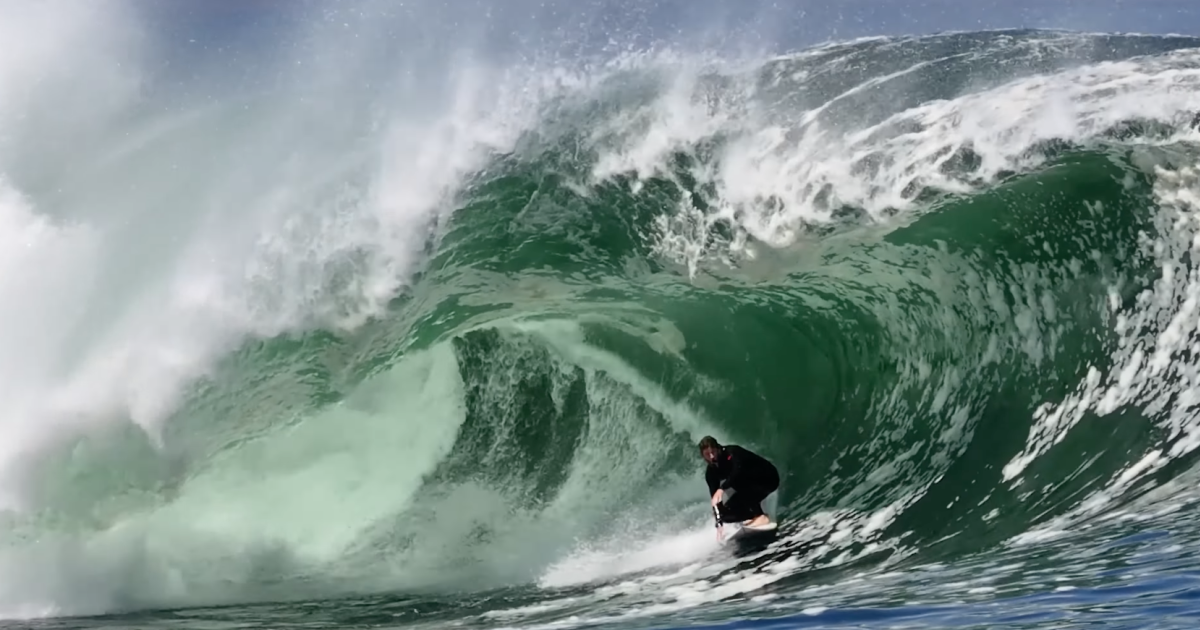 Nathan & Ivan Florence Surf Unpaddled South American Slab - Surfer