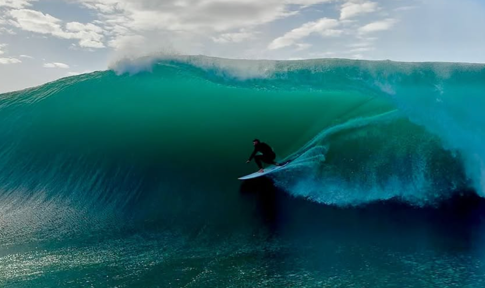 Chris Hemsworth Surfs “Insane” Wave During Deadly Huge Swell - Surfer