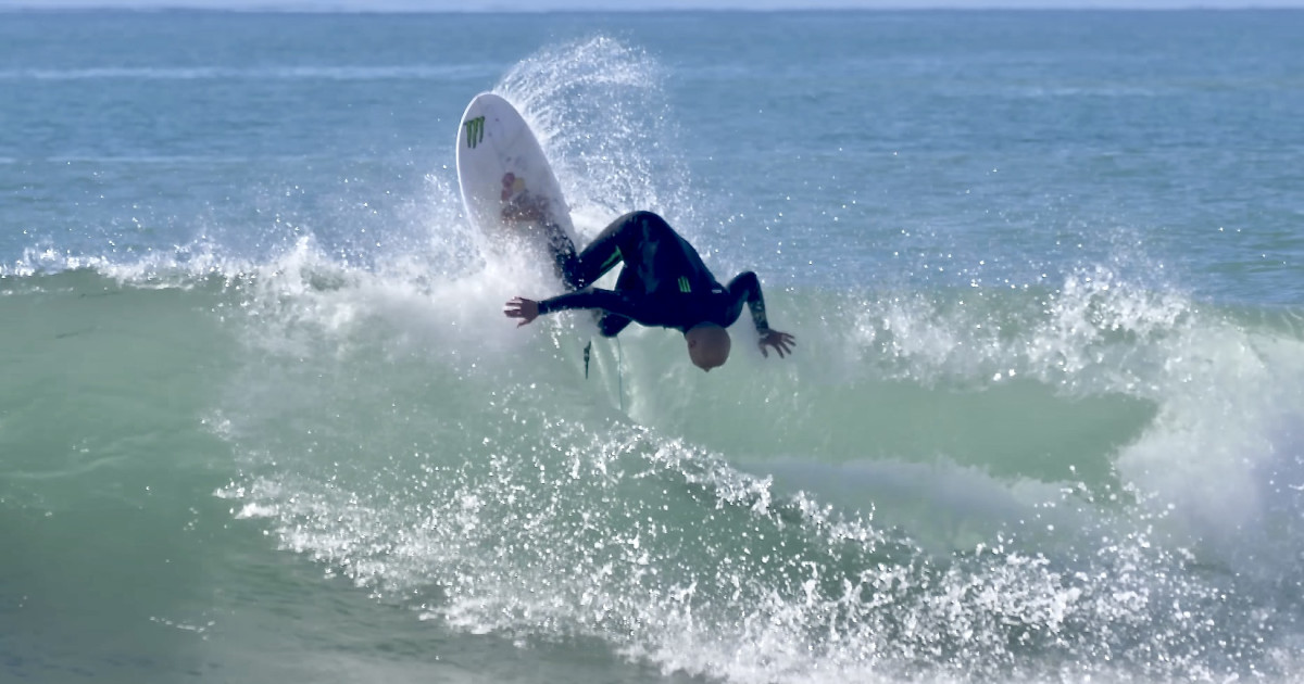 Raw Clips of Bobby Martinez and His Ageless Backside Hooks - Surfer