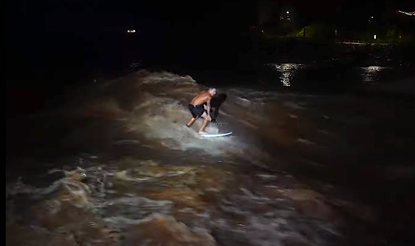 Flash Flood River Surfing “Biggest Waimea in Years” (Video) - Surfer