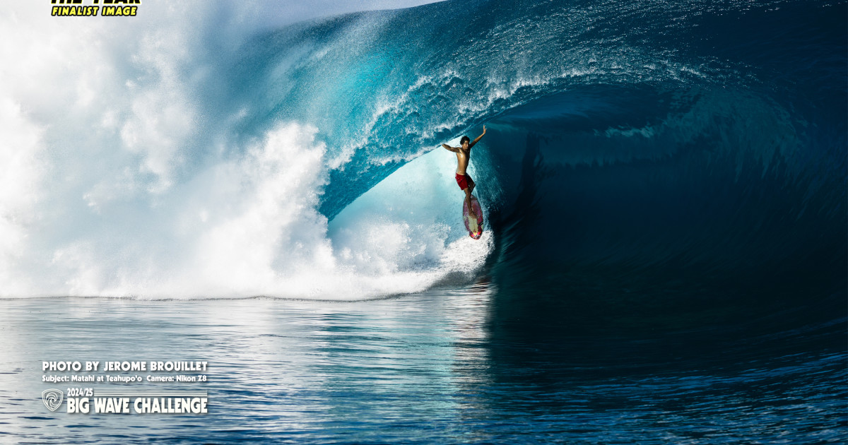 One of the Best Teahupo’o Waves Ever Is Up For Photo of the Year - Surfer