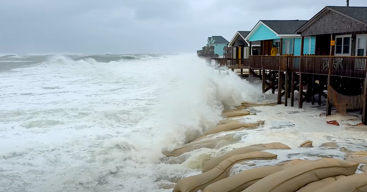 Hurricane Swell Gobbles Homes on East Coast (Video) - Surfer