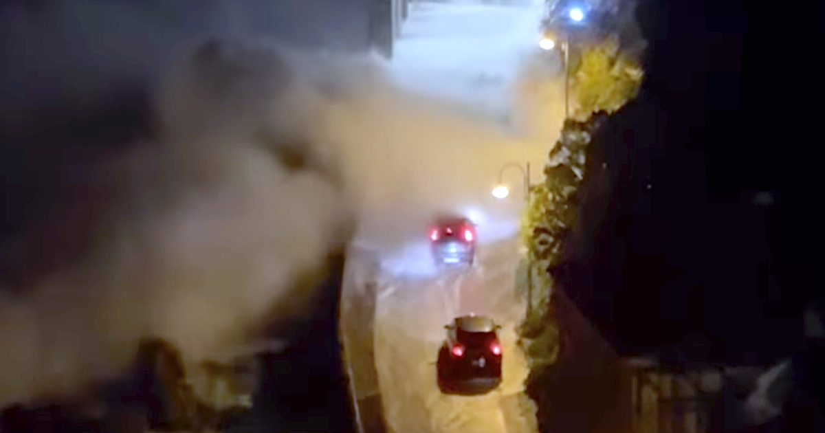 Monster Wave Nearly Washes Cars Off Road in Italy (Video) - Surfer