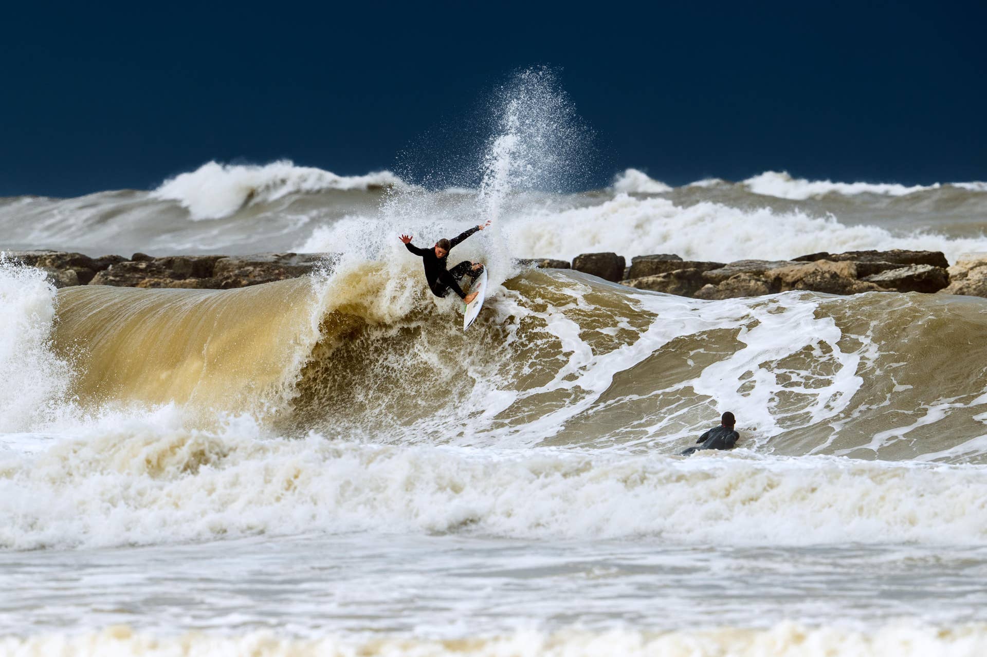 Cyclone Harry Turned Tel Aviv Into A Surf City - Surfer