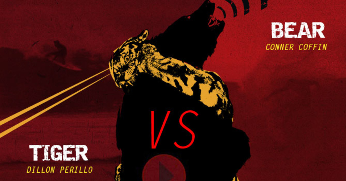 Tiger VS Bear: Dillon Perillo And Conner Coffin - Surfer