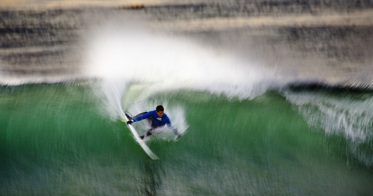 Bryce Lowe-White | Adriano De Souza, Steamer Lane - Surfer