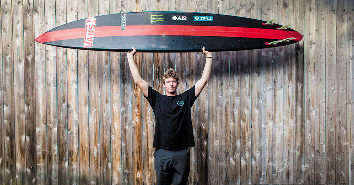 Gun Control, With Nathan Florence - The red and black Padillac - Surfer