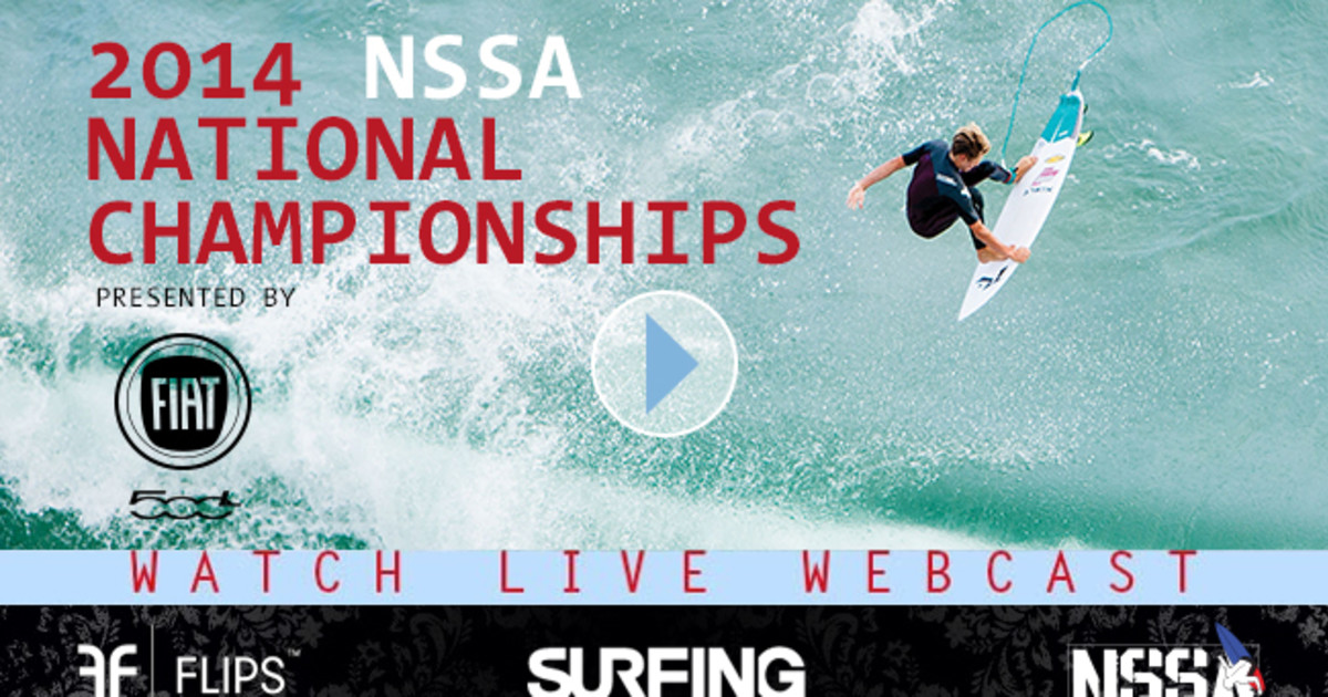 Watch Live: 2014 NSSA Nationals - Surfer
