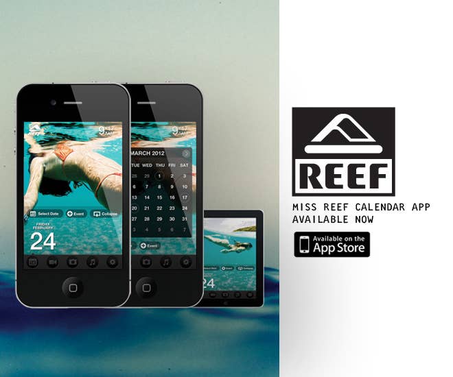 REEF Launches Miss Reef Calendar Application