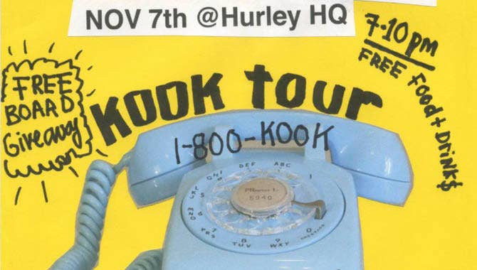 Kook Tour World Premiere - Surfer