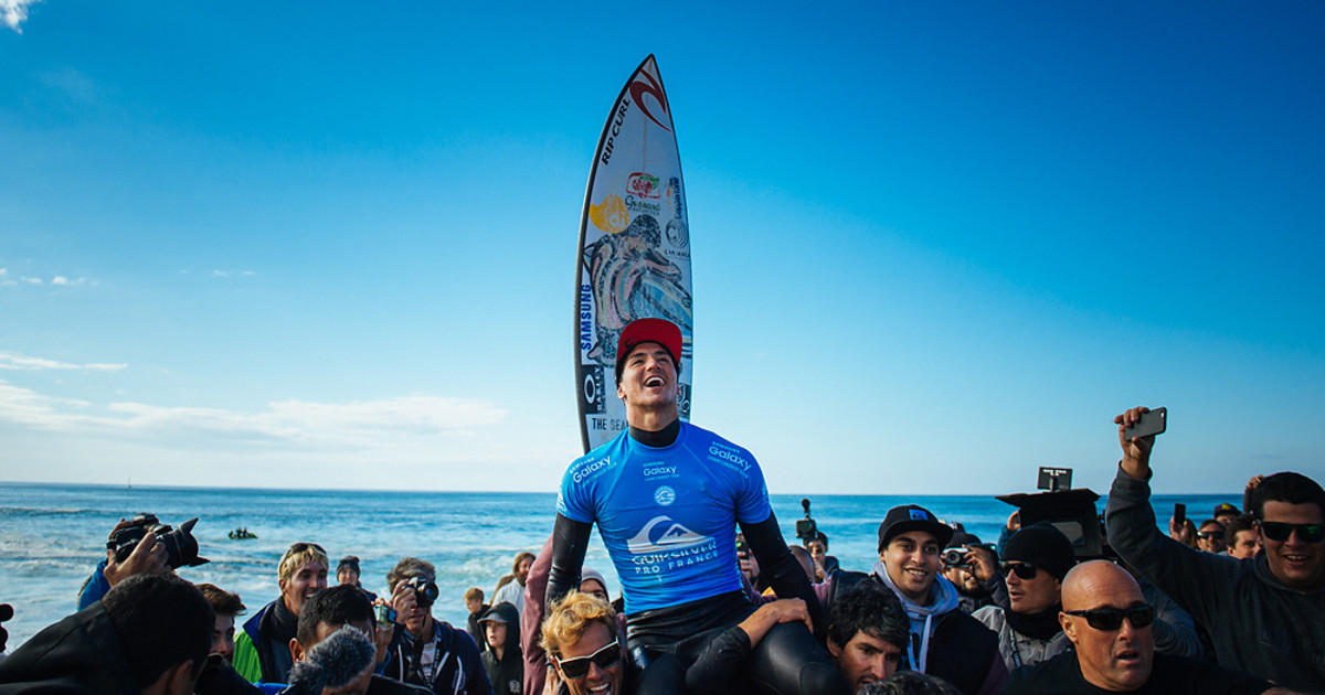 Medina And Wright Win Quik And Roxy Pro France - You saw it coming ...