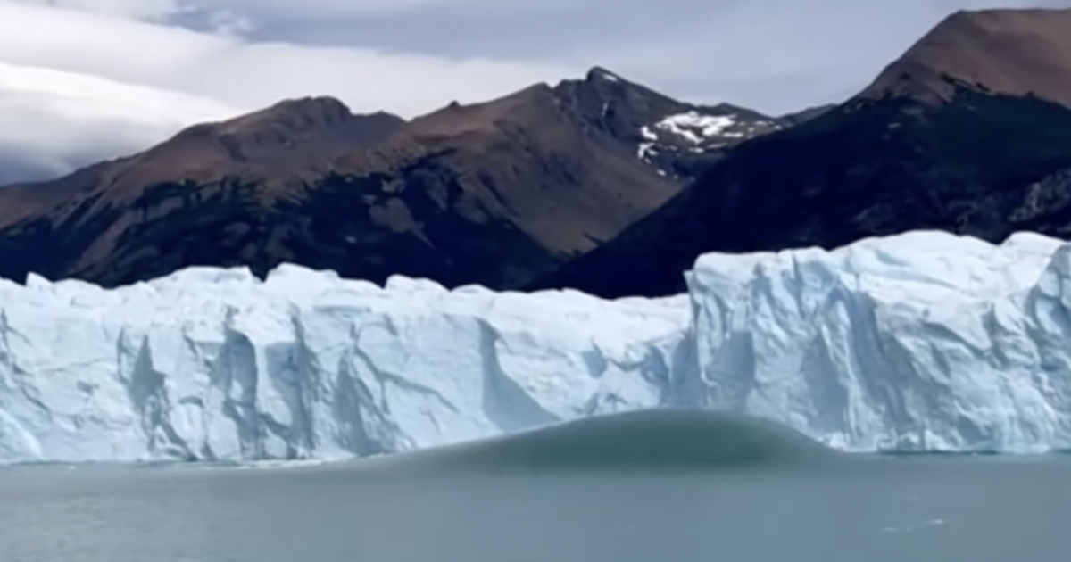 Watch: Iceberg Bursts from the Depths, Creates Potential Surfing ...