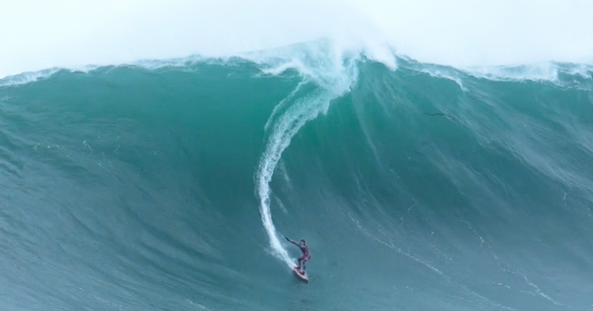 Women Surf Huge Bombs in Latest Big Wave Challenge Clips - Surfer