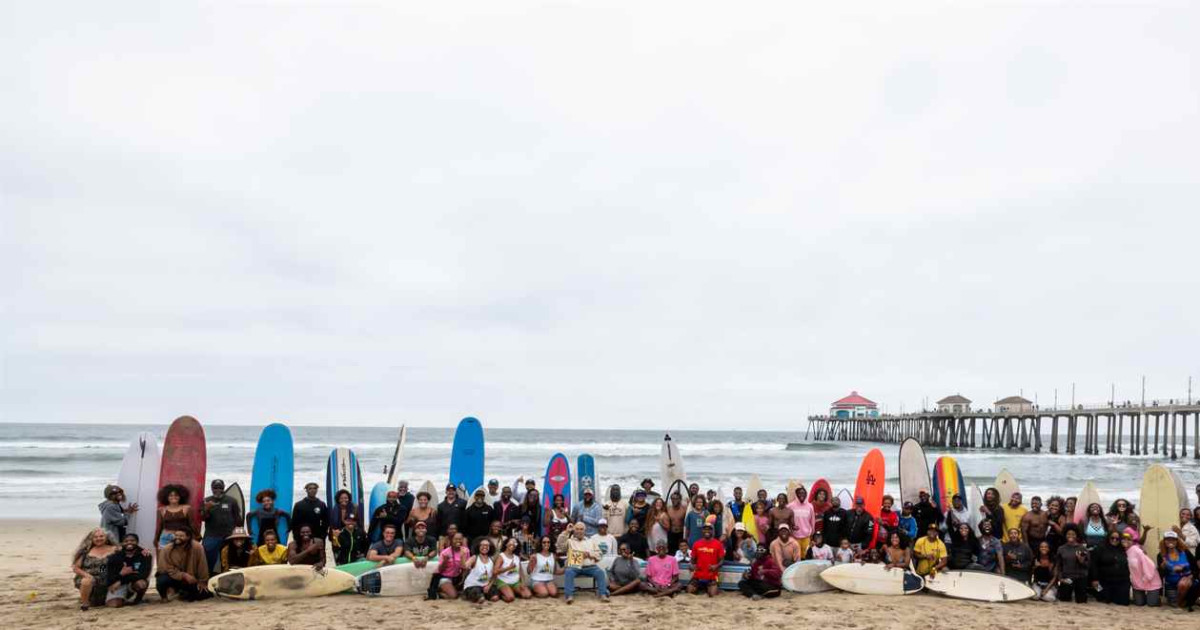 Largest Gathering of Black Surfers Returns to Huntington Beach - Surfer