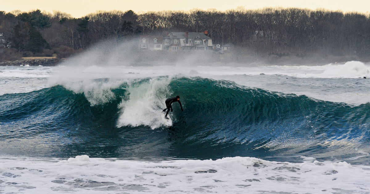 Tosh Tudor, Balaram Stack Score Some Chilly Maine Magic - Surfer