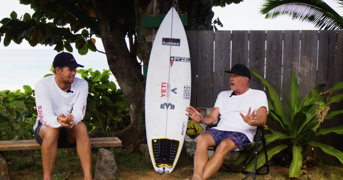 John John Florence On the Surfboard Behind His Third World Title - Surfer