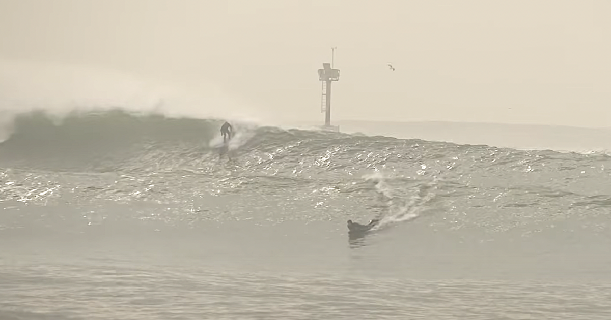 Watch: Longest Wave Ever Ridden on a Surf Mat?