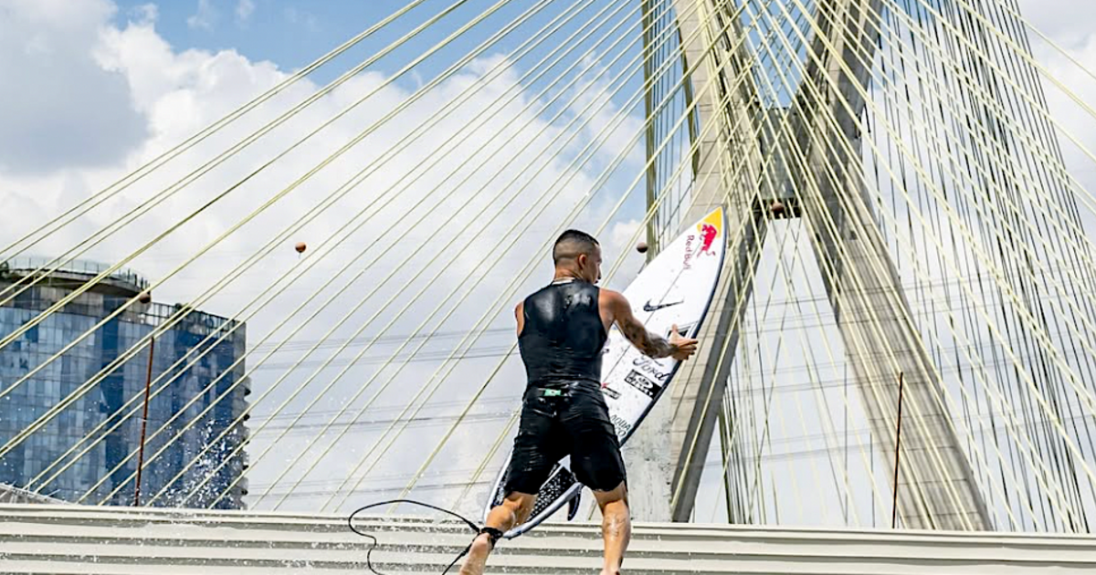 First Look: Italo Ferreira Soars at Brazil’s New Wave Pool - Surfer