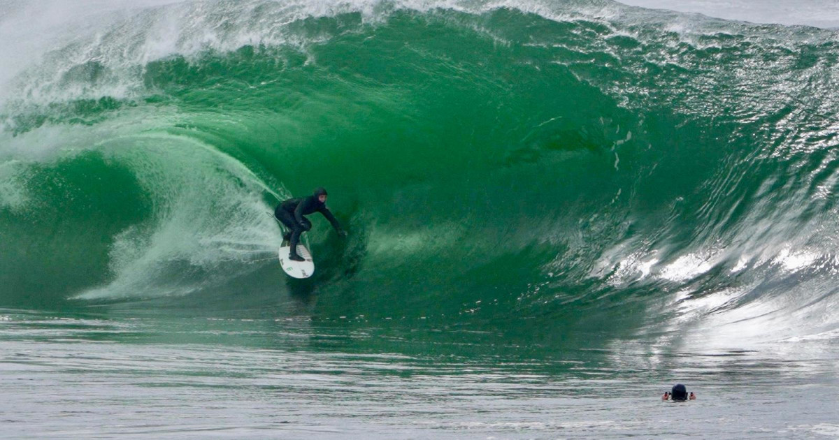 Irish Surfers Score Big, Perfect Tow Session at Riley's - Surfer