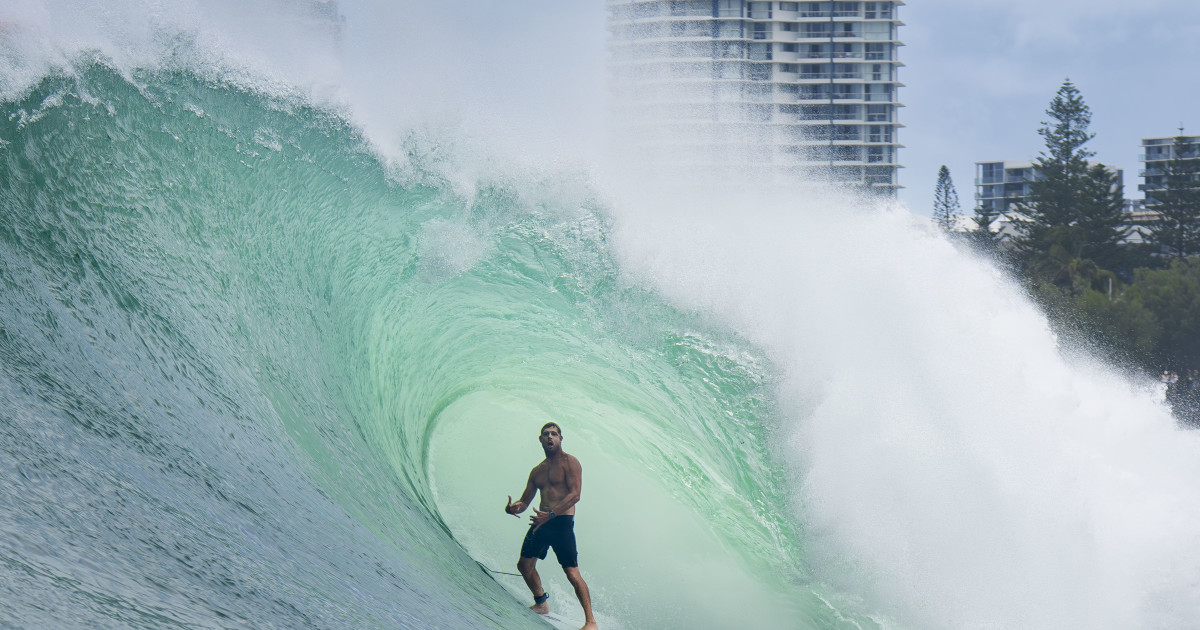 Behind the Shot: Mick Fanning, Tropical Cyclone Alfred - Surfer