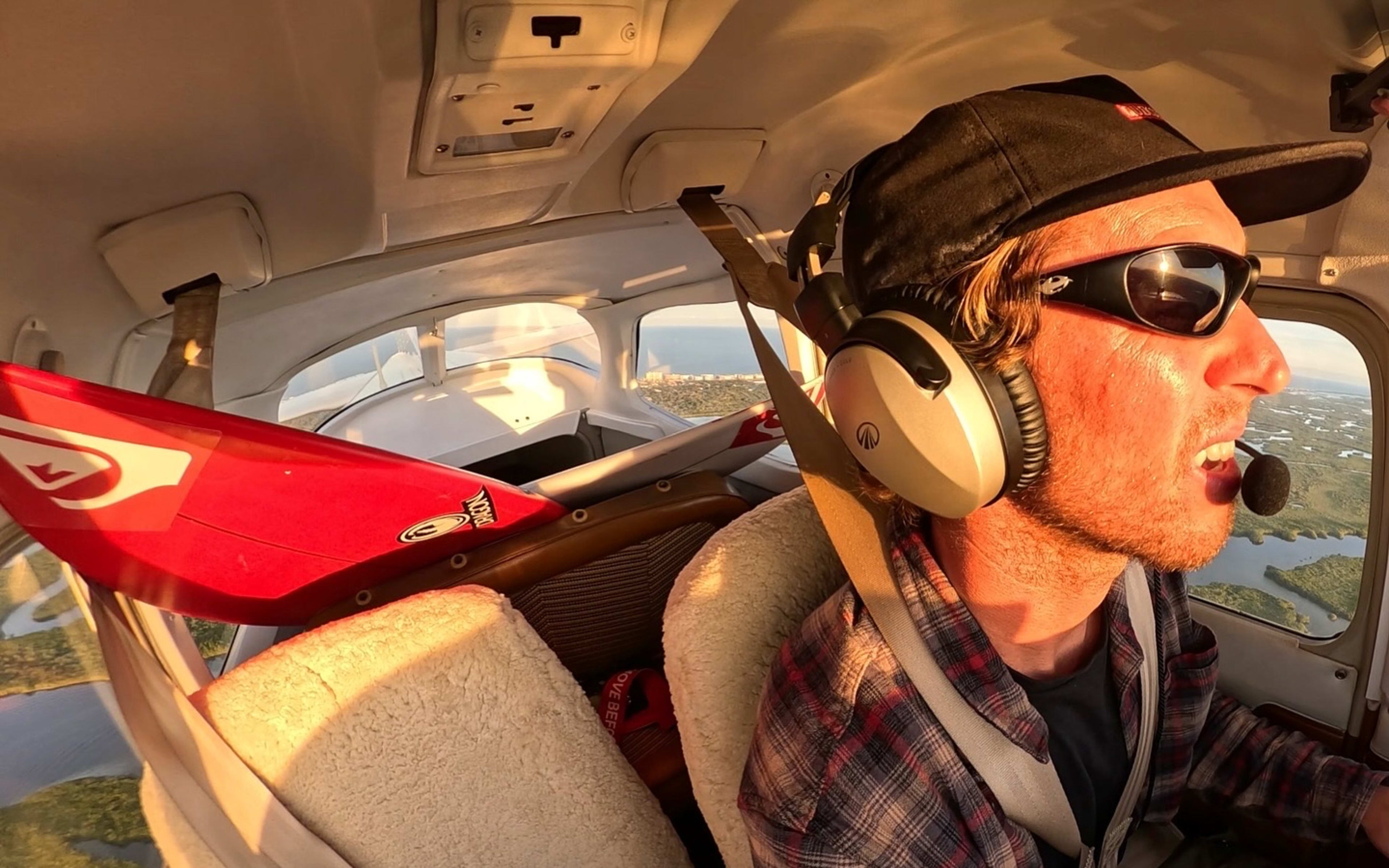 Interview: Michael Dunphy Earns Pilot's License