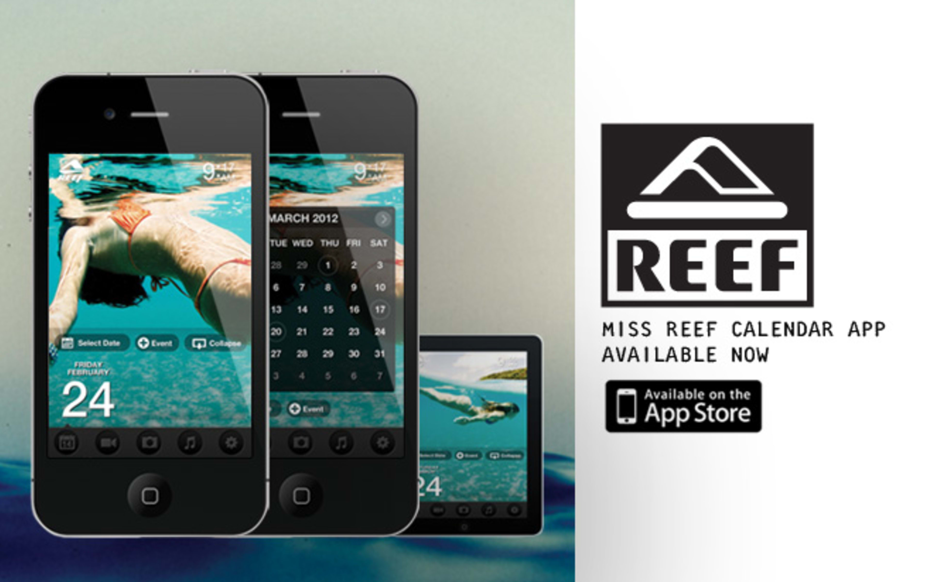 REEF Launches Miss Reef Calendar Application