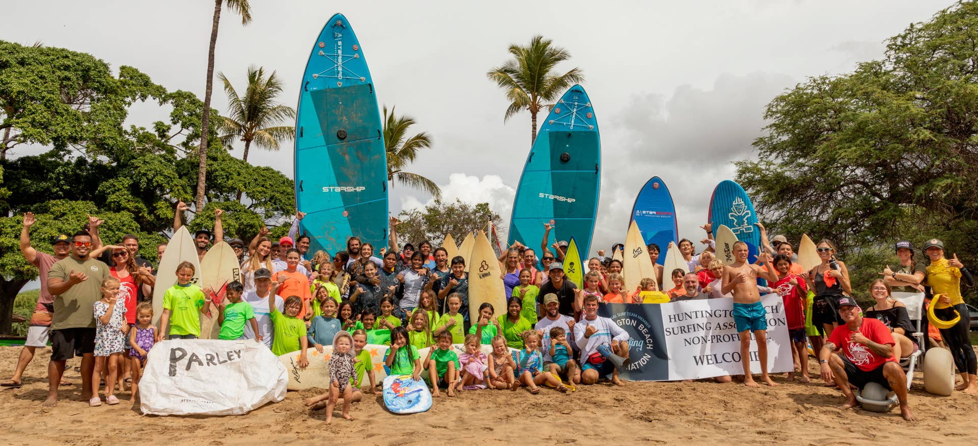 Lahaina Kids Enjoy a Holiday Gift From the Surfing Community