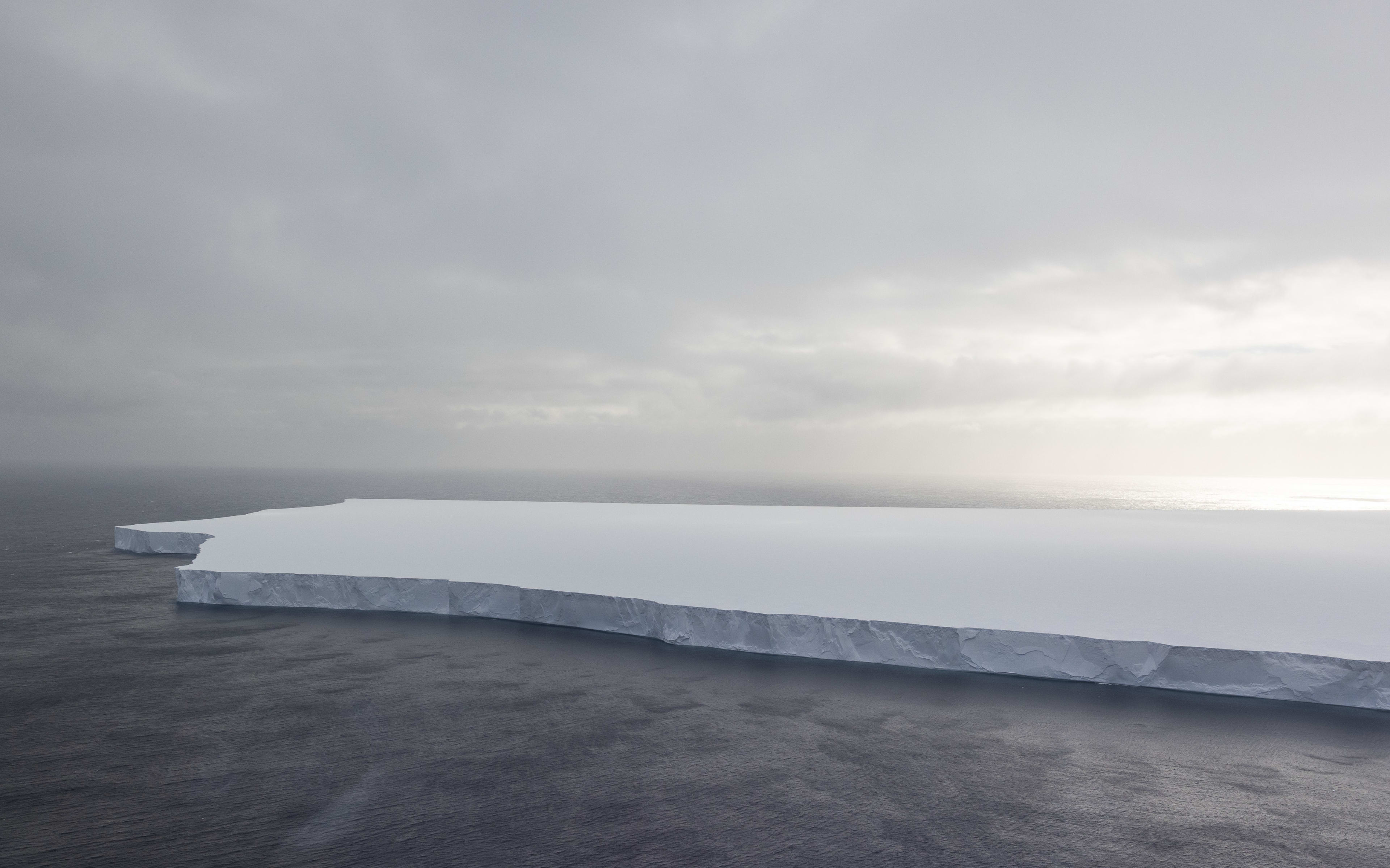 One Trillion Ton Iceberg on Crash Course for Small Island