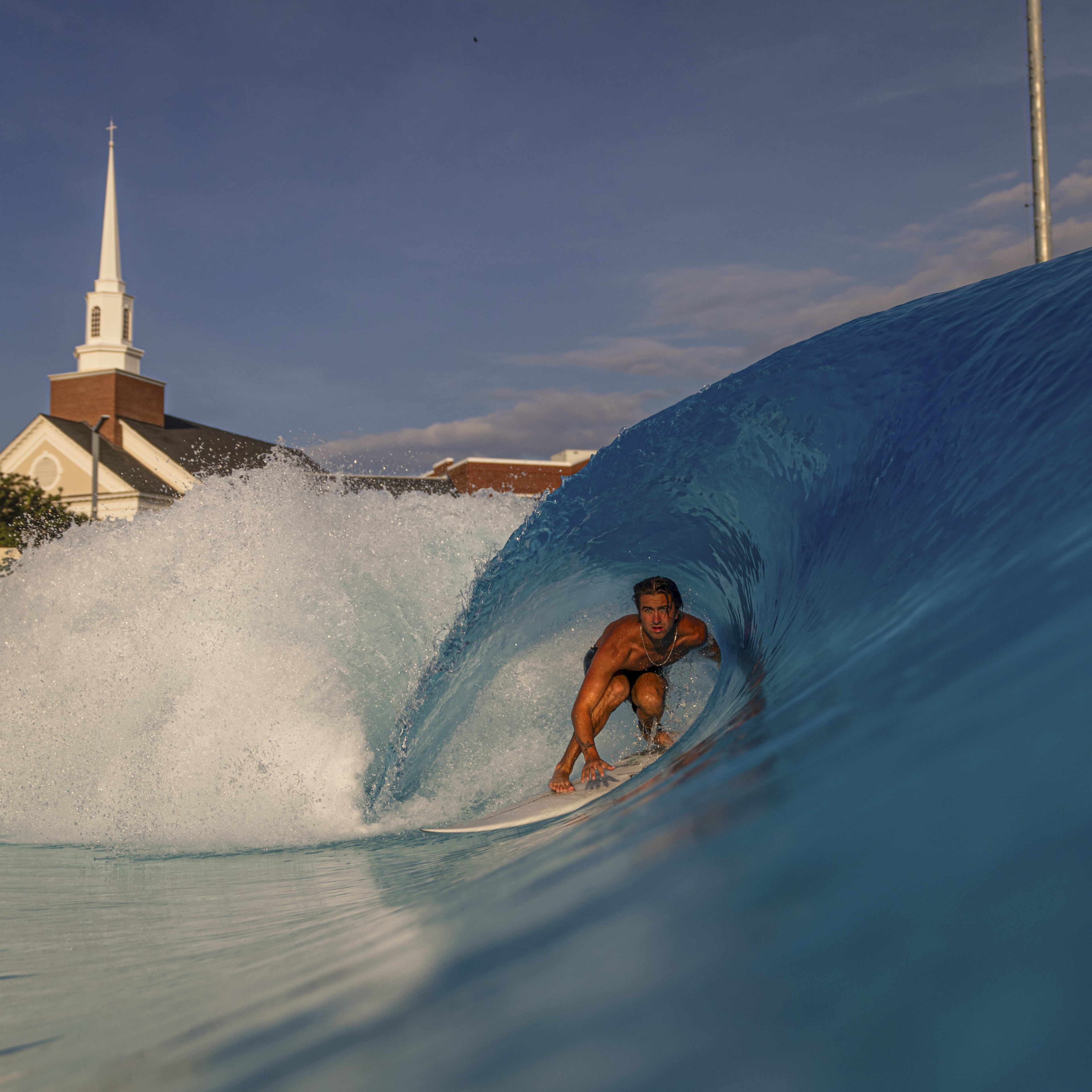 Watch: First Wavegarden Wave Pool in the United States Opens - Surfer