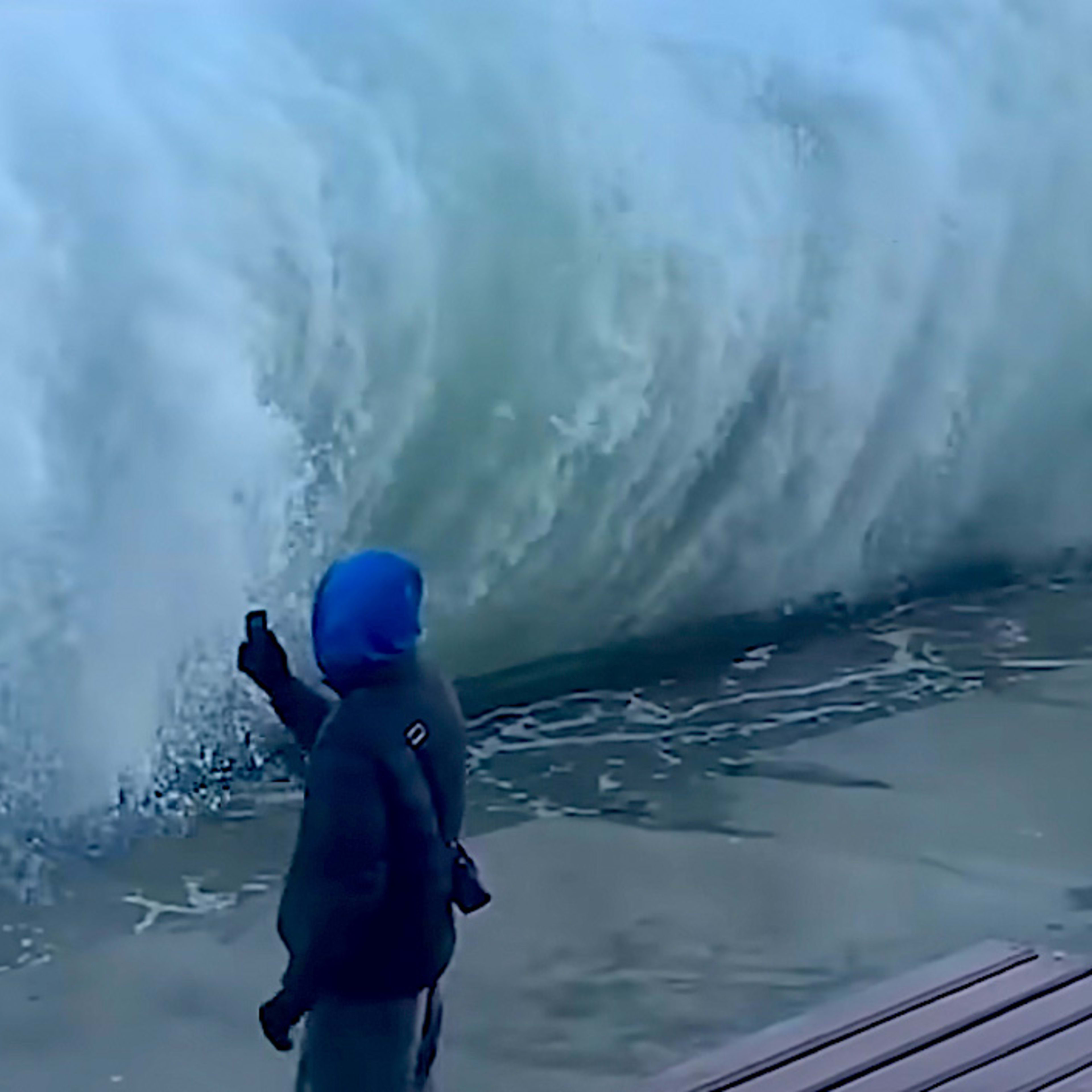 Boats Battle ‘65-Foot’ Waves in Terrifying Footage (Video) - Surfer