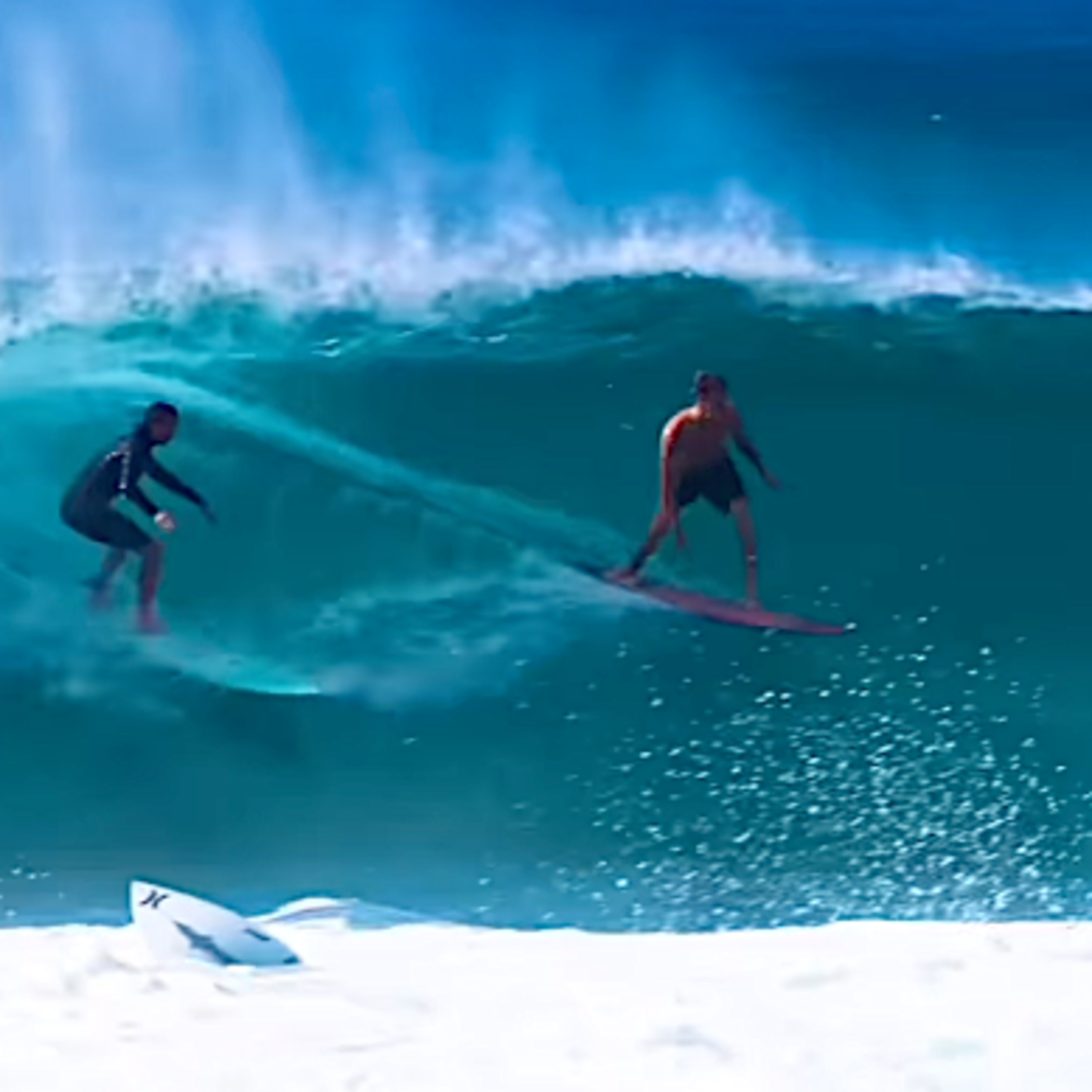 Near Collision at Pipeline Sparks Lineup Hierarchy Debate (Video) - Surfer