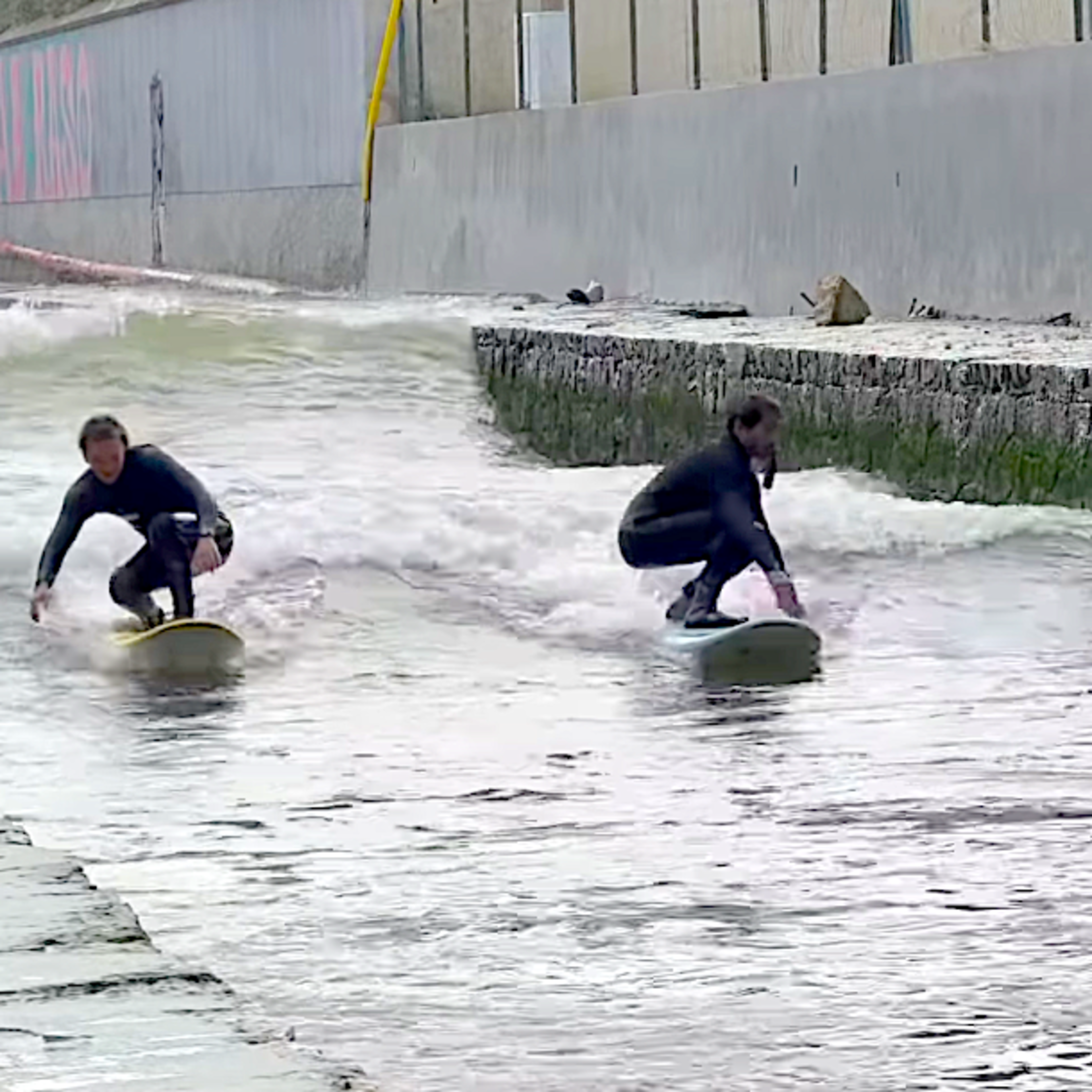 Surfers Ride ‘Longest Novelty Wave’ During Disastrous Europe Storm ...