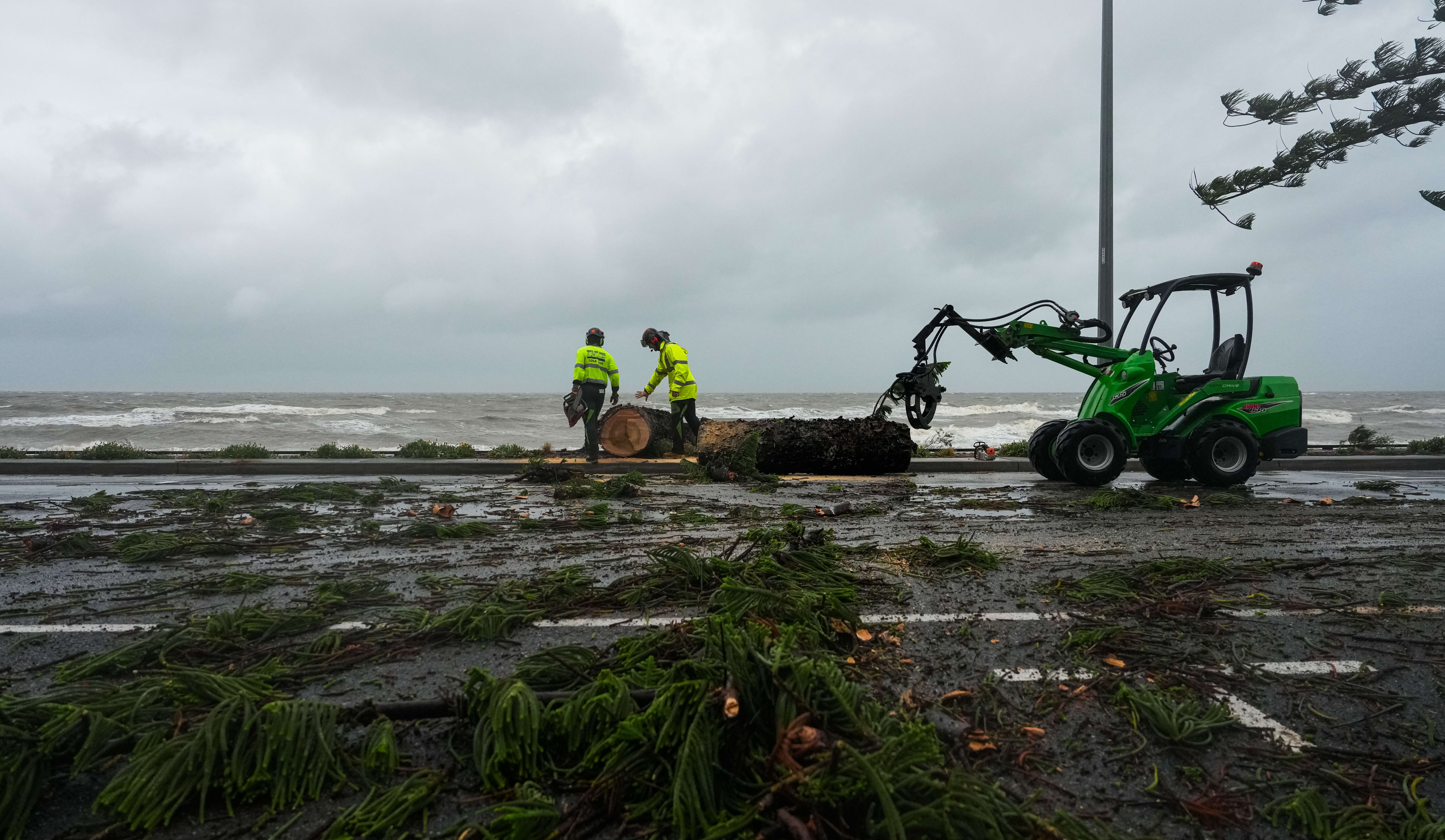 Tropical Storm Wreaks Australian Beaches and Infrastructure