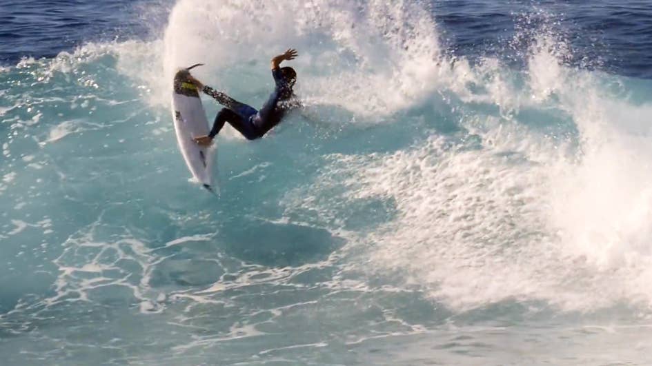 Jeremy Flores And Crew In The Canaries - Surfer