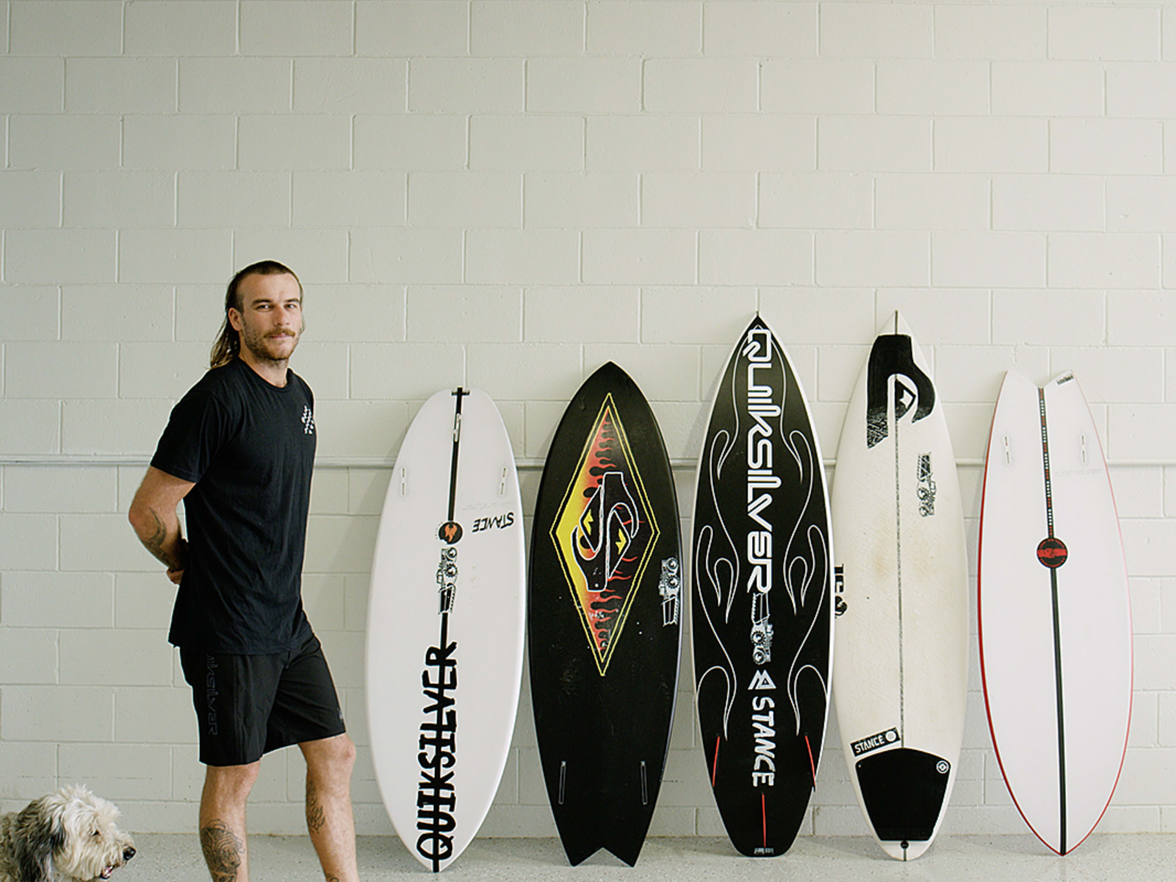 Mikey Wright's Quiver Is More Than Just Flame-Sprayed Thrusters - Surfer