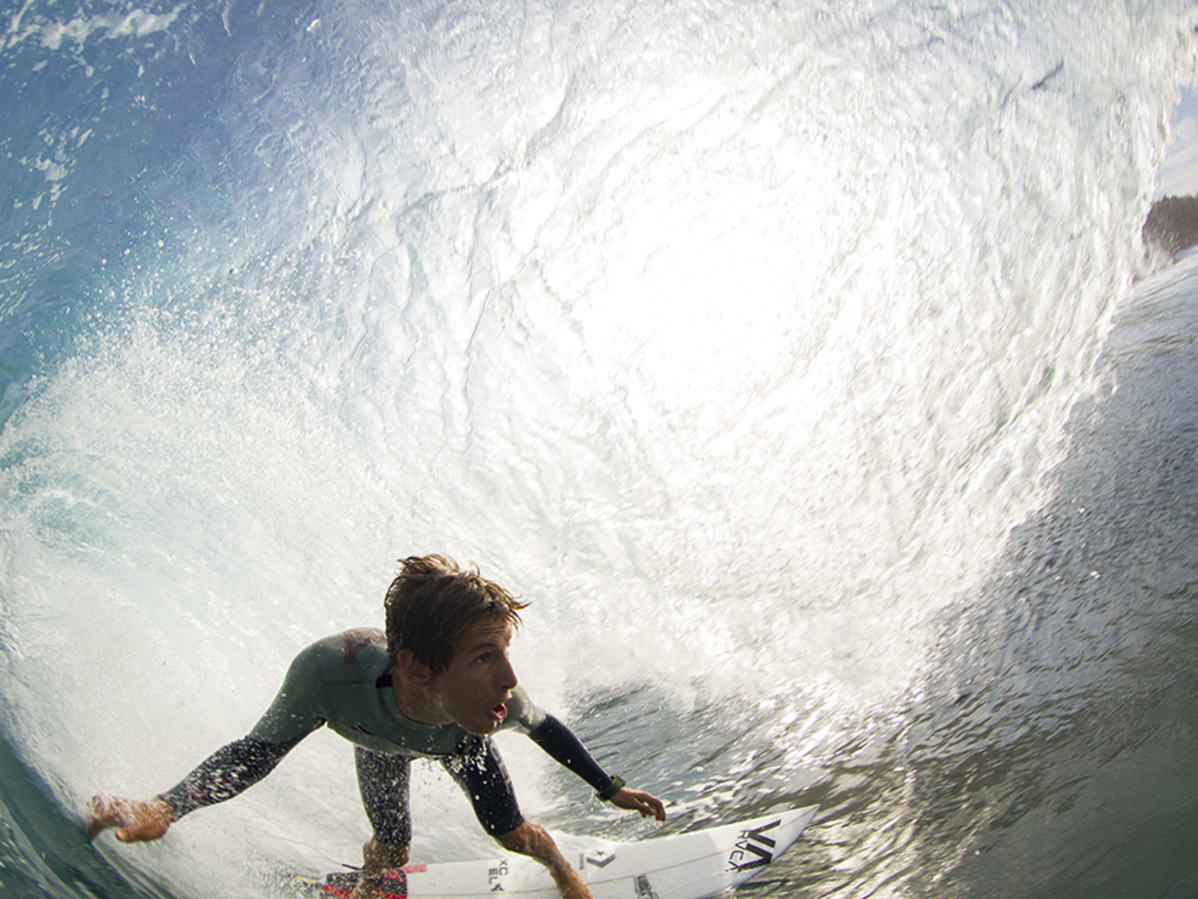 Kalani David, Backdoor. Photo: Zak Noyle - Surfer