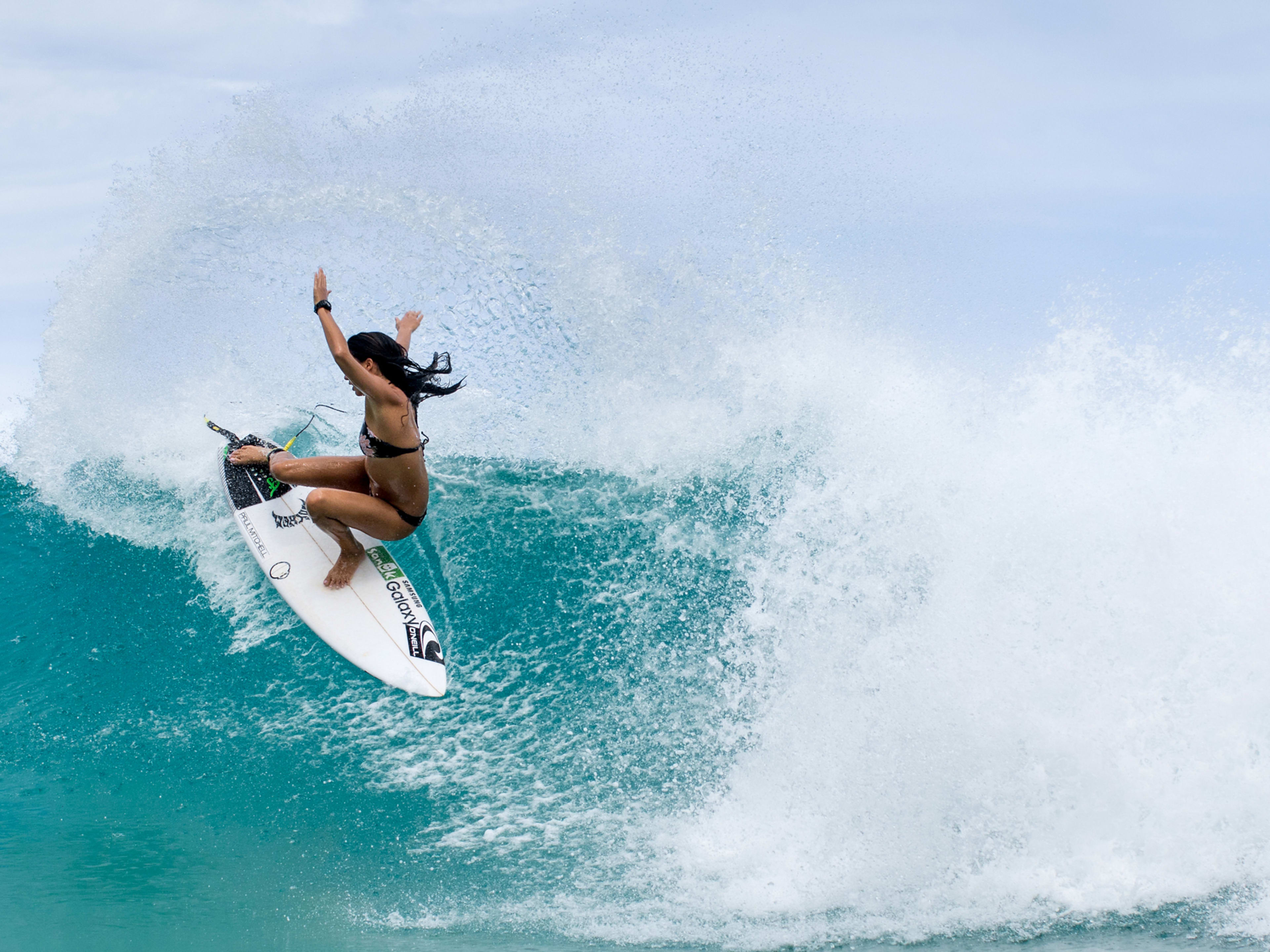 Malia Manuel Is Grace Personified - Surfer